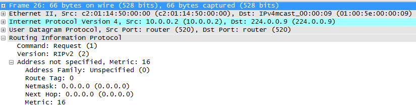 RIP – request and response packets – Daniels Networking Blog