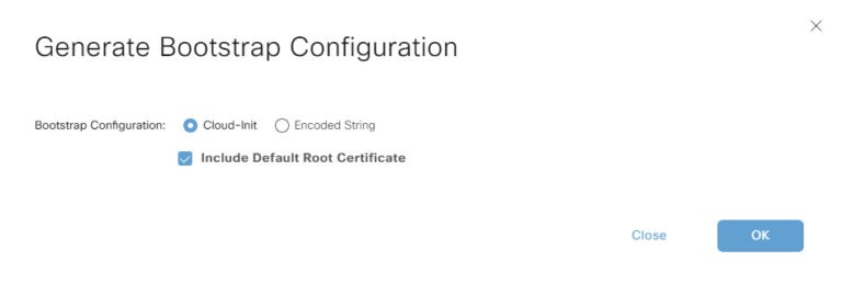 Catalyst SD-WAN – Bootstrapping a Catalyst8000v Using a File on ...