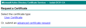 Installing Certificate on ISE Lab Server – Daniels Networking Blog