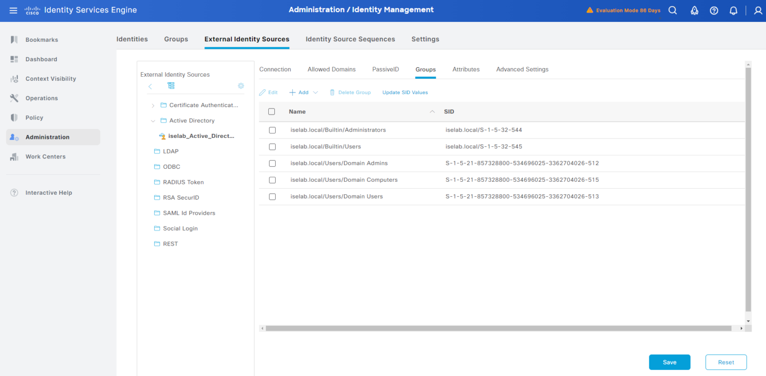 Joining ISE to Active Directory – Daniels Networking Blog