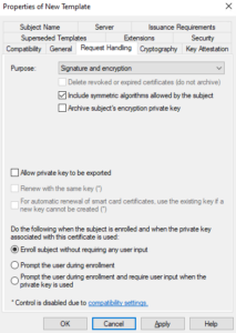 ADCS Cert Templates for ISE Lab – Daniels Networking Blog