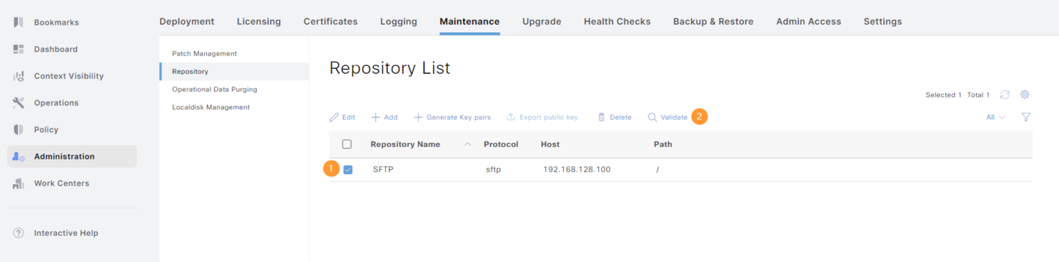 Backup And Restore Of Ise Lab Server Daniels Networking Blog