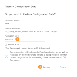 Backup and Restore of ISE Lab Server – Daniels Networking Blog