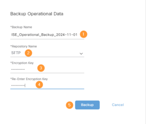 Backup and Restore of ISE Lab Server – Daniels Networking Blog