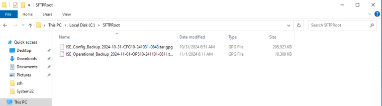 Backup and Restore of ISE Lab Server – Daniels Networking Blog